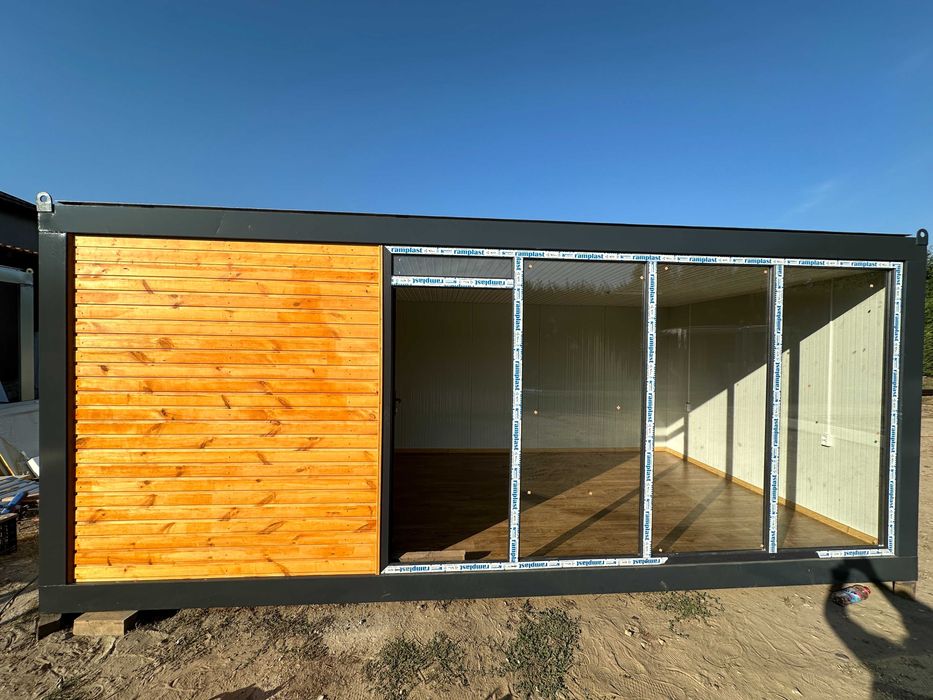 Container, Container tip birou, birou, modul, Container modular ...