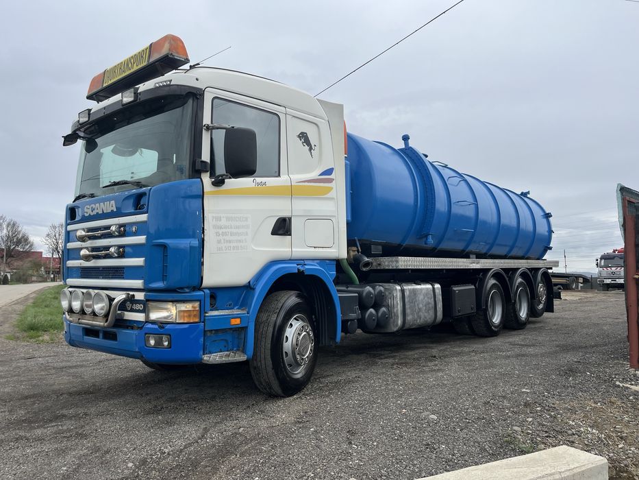 Autovidanja-vidanja-vitanja-cisterna Scania 8x4 25.000 litri Targu ...
