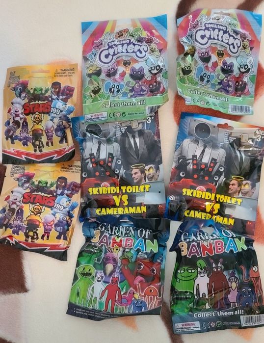 Pliculete Ban Ban, Skibidi, Brawl Stars, Smiling Crit Bucuresti ...