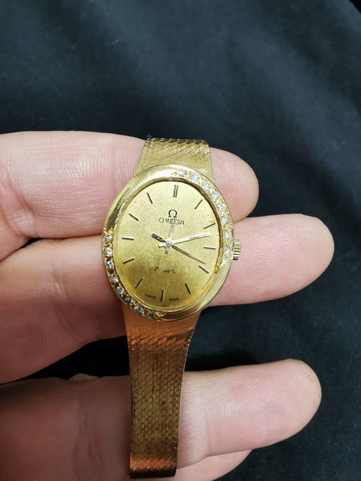 Ceas omega aur 18k cu diamante Ilfov Voluntari • OLX.ro