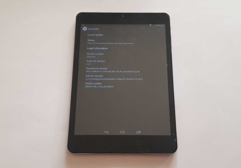 Tableta Vonino Sirius QS cu Display de 7,9 inch - Android 4.4.2 ...