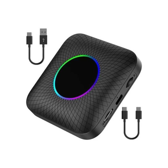 AI BOX Adapter Android 13 8GB+128GB Безжичен Carplay Android Auto гр ...
