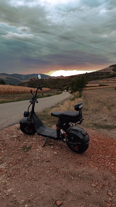 Scuter electric chopper 1500W Inregistrabil 12Ah Lithium 25km/h limita ...