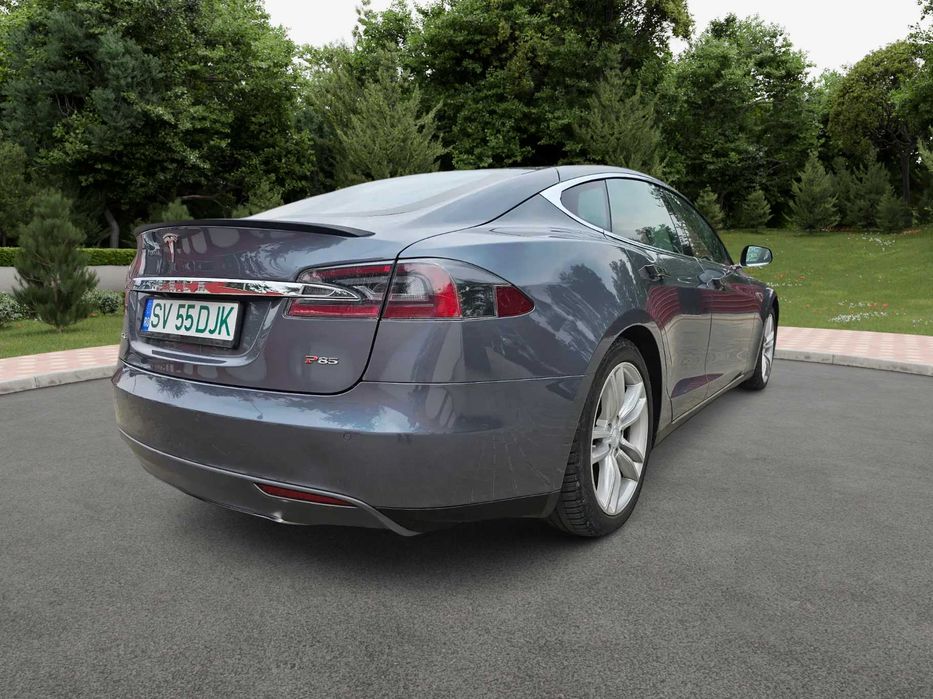 TESLA MODEL S / P85 / Incarcare gratuita pe viata / 420 CP / 7 locuri ...