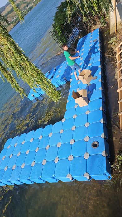 Ponton plutitor modular diferite dimensiuni Colibita • OLX.ro