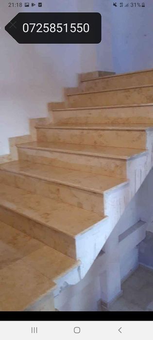 Pevaze,trepte,marmura granit travertin Simeria • OLX.ro