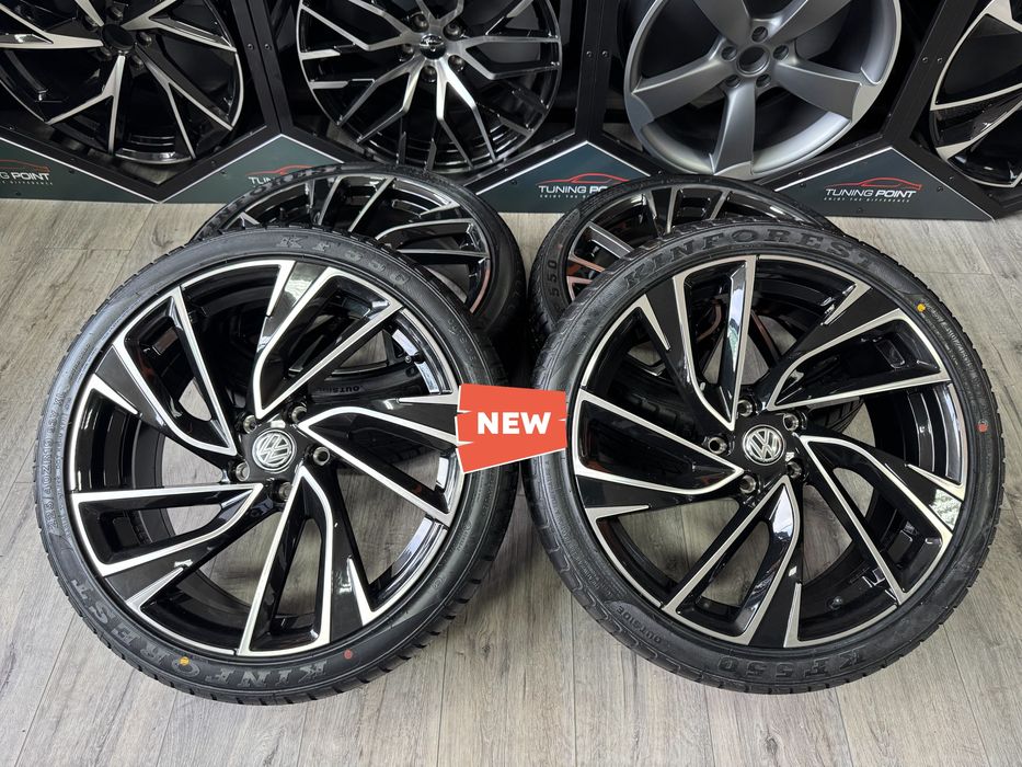 Set Roti Complet VW Passat Golf Alltrack T ROC 225 35 R19 de Vara ...