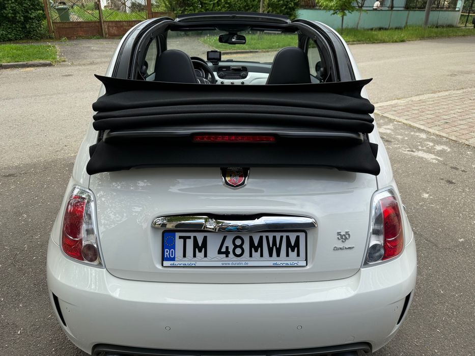 Abarth 595 Turismo,Cabrio,Automat,54’Km Timisoara • OLX.ro