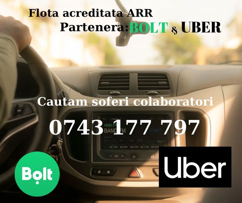 Colaborare șoferi Uber & Bolt in Brasov Brasov • OLX.ro