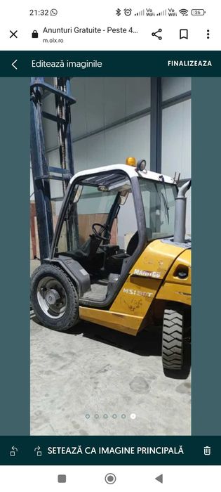 Stivuitor marca manitou 3 tone Suceava • OLX.ro