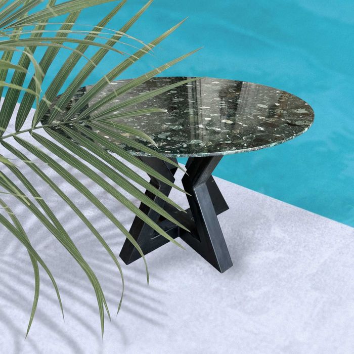 Mese ovale si rotunde din ceramica si marmura compozita Italia ...