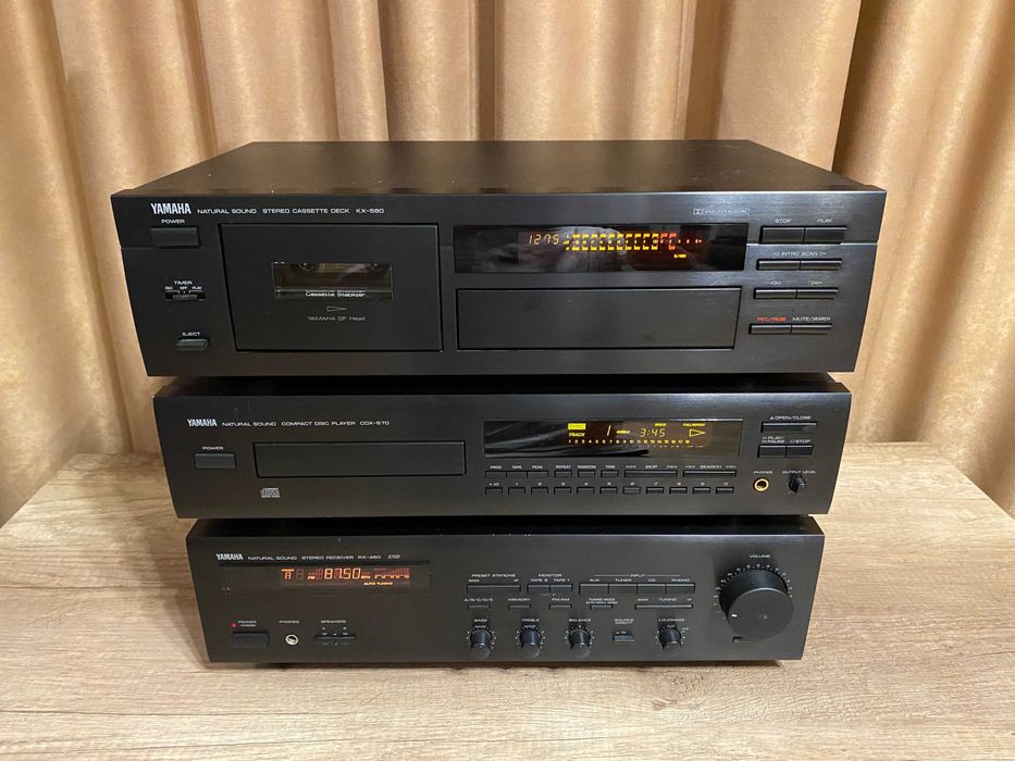 Yamaha RX-460 amplituner, deck KX 580, si cd CDX 670 Bucuresti Sectorul ...