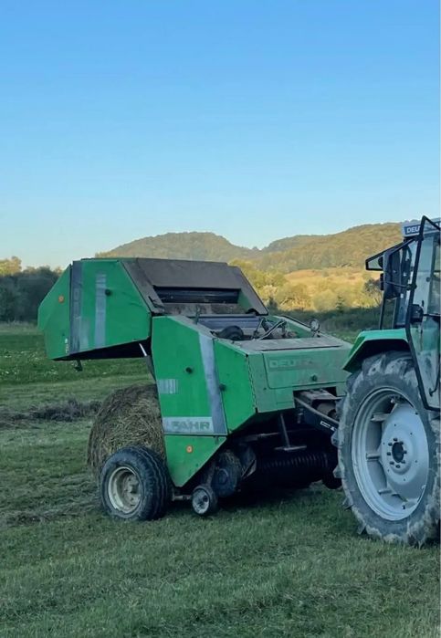 Presa balotat /balotierea / Presa baloti rotunzi Deutz fahr Galgau • OLX.ro