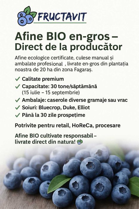 Afine BIO en-gros Brasov • OLX.ro