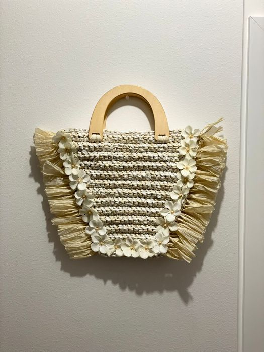 Geanta crosetata manual din rafie Cluj-Napoca • OLX.ro