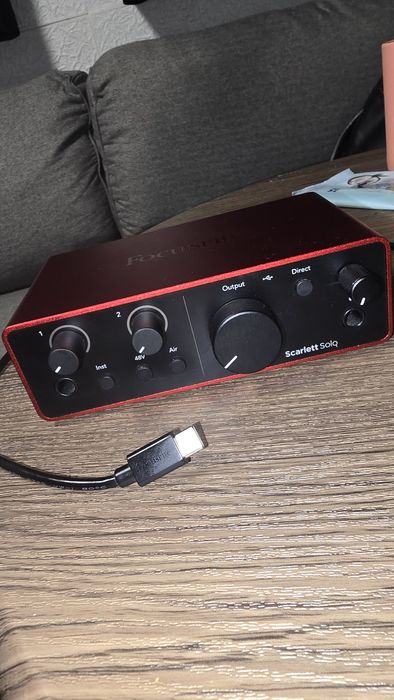 Focusrite scarlett 2i2 4th Gen nouă Ilfov Popesti-Leordeni • OLX.ro