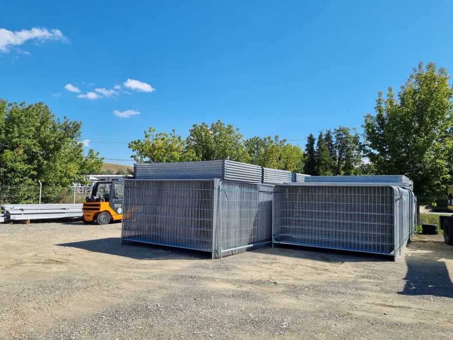 Gard mobil provizoriu delimitare, garduri mobile, gard santier Cluj ...