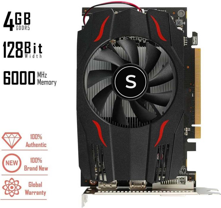 Placă grafică Radeon RX 550,4 GB, GDDR5,128 de biți,4K, GPU DirectX 12 Cristuru Secuiesc • OLX.ro