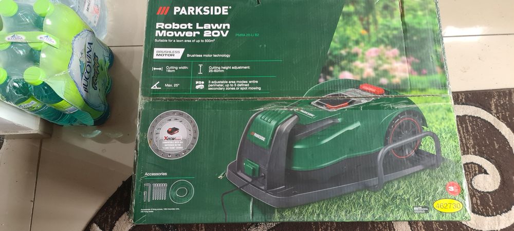 Robot de cosit, Parkside, PMRA 20-Li A1, pana la 500m, Verde Bucuresti ...
