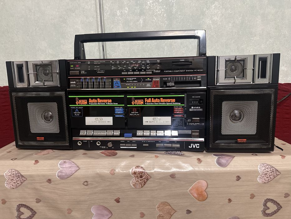Jvc pc-w330l Касетофон гр. София в.з. Врана - Герман • OLX.bg