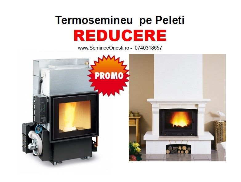 Termosemineu 30 kw pe peleti COMPLET automatizat Bacau • OLX.ro