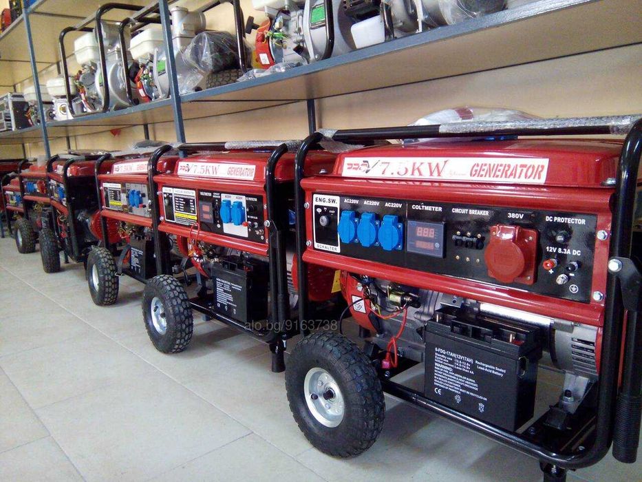 Агрегати за ток 3.5KW 4.5KW, 6.5KW 7.5KW 8.5KW 9.5KW Генератори гр. Димитровград • OLX.bg