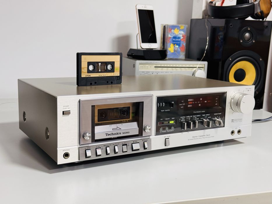 Deck de colecție TECHNICS RS-M260, 3 HEAD,sunet calitativ,servisat ...