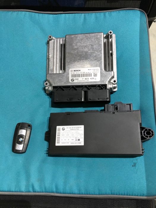 Kit pornire, ECU CAS DDE 0281014572 BMW 320d E90/E91 177CP N47 Buzau ...