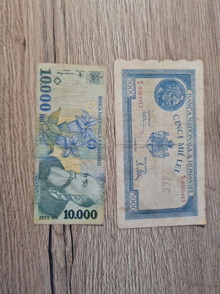 Bancnota 5.000 lei 1945 si Bancnota 10.000 lei 1999 Cluj-Napoca • OLX.ro Bancnota 5.000 lei 1945 si Bancnota 10.000 lei 1999 Cluj-Napoca • OLX.ro