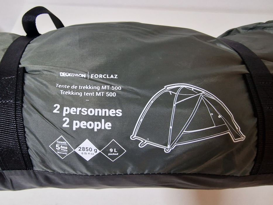 Cort Quechua Decathlon Mt500 2 persoane camping drumetii trekking noua ...