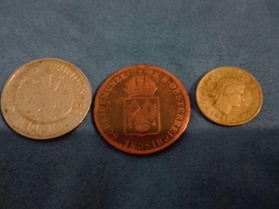 Vand opt monede vechi incepand cu anul 1816 ,100-ron toate opt Galati ...