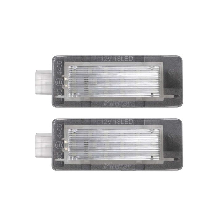 Lampi LED numar inmatriculare Dacia Duster, Logan, Lodgy, Renault etc ...