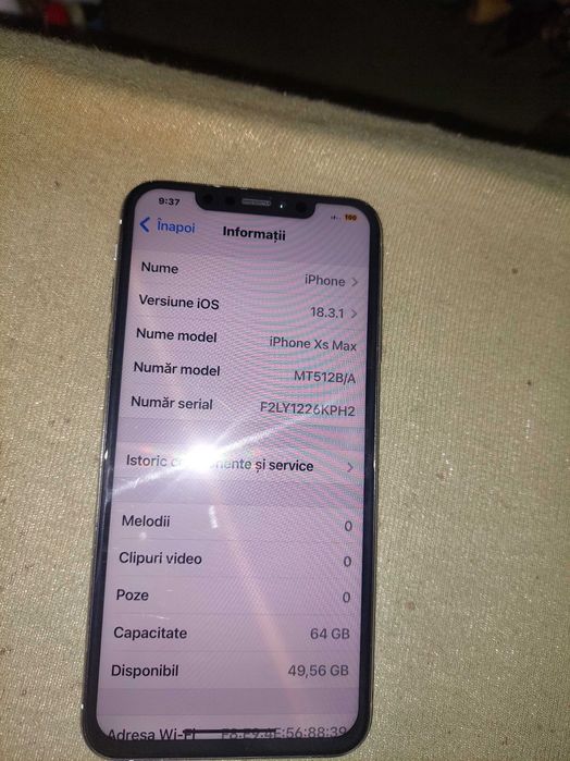 Vând IPhone xs max Tecuci • OLX.ro