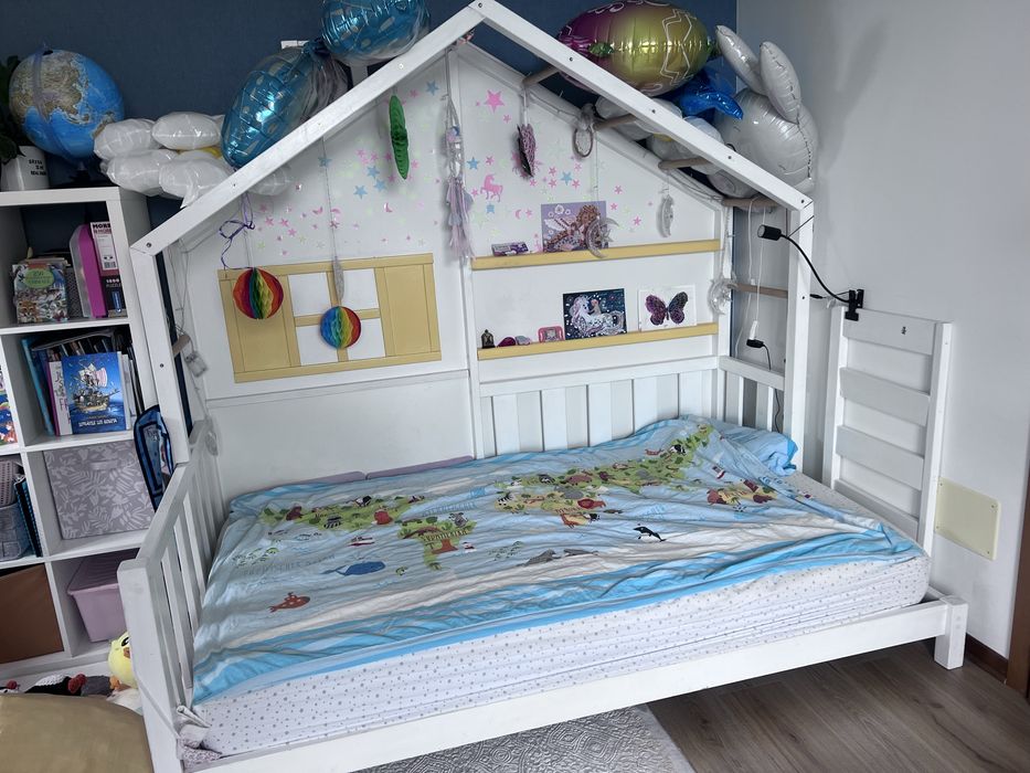 Pat tip casuta si raft copii, masa Cluj-Napoca • OLX.ro