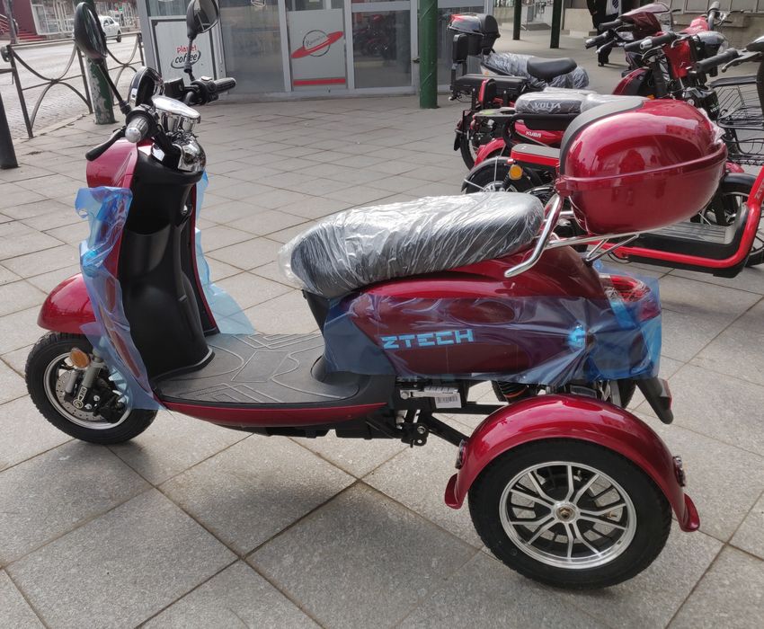 Tricicleta Electrica cu 2 locuri ZTECH ZT-63 New Model 2024, 60V 20AH Focsani • OLX.ro