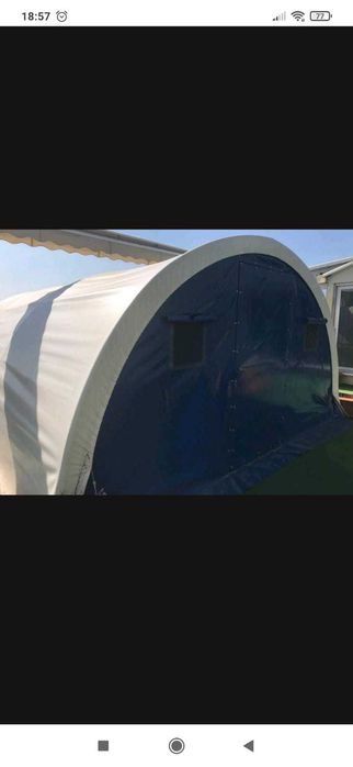 HALA HALE INDUSTRIALE pentru depozitare PVC 720g/m² ignifug ab Arad ...