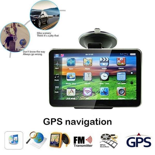 НОВО GPS Навигация Mediatek 7" Подробни Карти На Европа гр. Велико ...