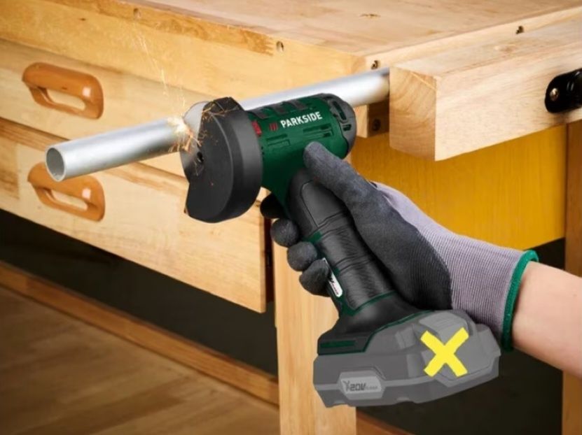 Mini polizor unghiular/ flex cu acumulator si incarcator PARKSIDE ...