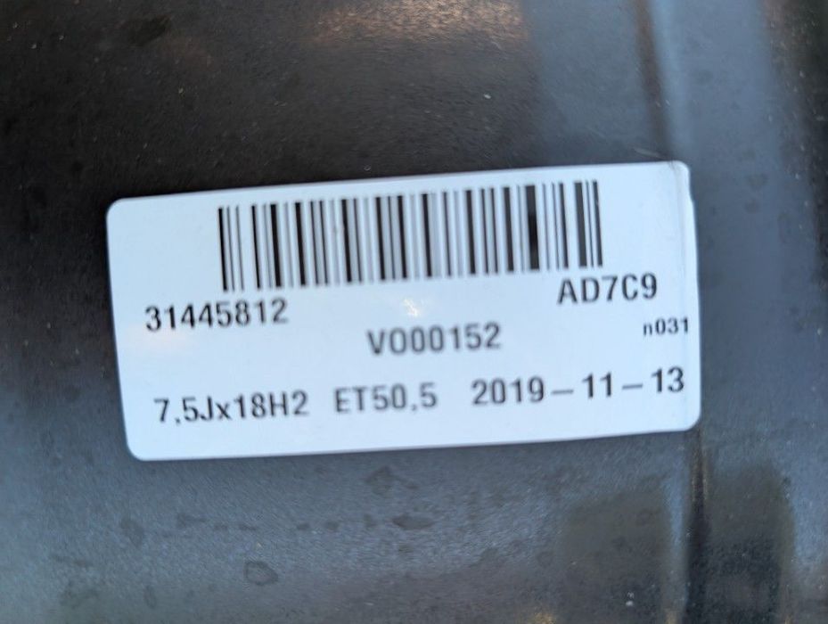 Jante 5 spite duble 18" Volvo XC40 XC60 XC70 XC90 S60 V60 S90 V90 ...