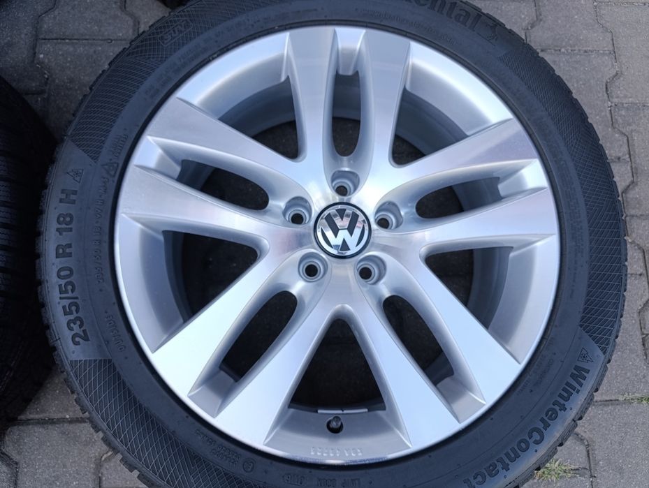 Jante originale VW Tiguan 18'' noi cu anvelope noi de iarnă . Bucuresti ...
