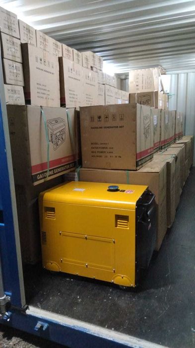 Vand generator mobil 7,5Kw 230v/400v diesel Super-Silent EM9000DE ...