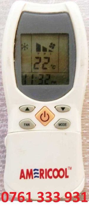 Telecomanda AmeriCool AIRCOOL INCLIMA DInamic Eskimo Bucuresti Sectorul ...