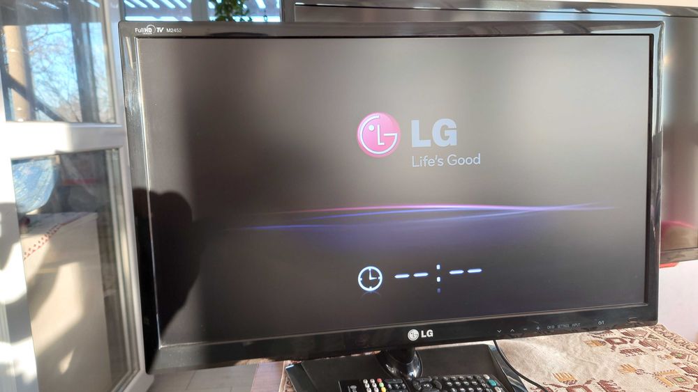 Телевизор-мон.LED IPS LG 24", Wide, TV тунер, Full HD, HDMI, M2452D-PZ ...