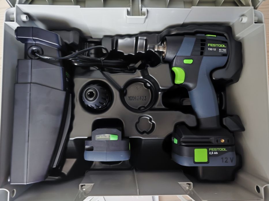 НОВ МОДЕЛ Акумулаторен безчетков винтоверт FESTOOL TXS 12 EC-TEC гр ...