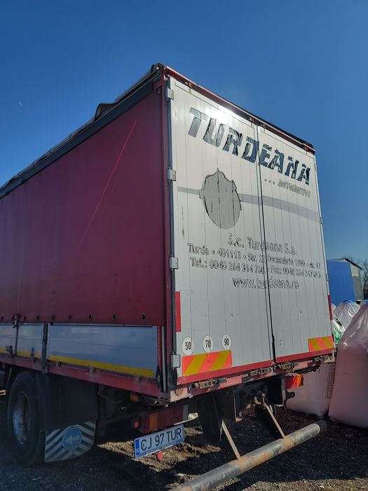 Structura prelata cu obloane Man Tga/cub/duba/bena Turda • OLX.ro