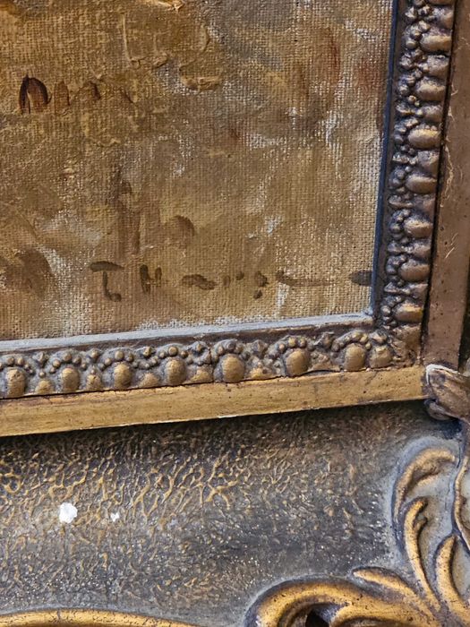 Tablou - Satra de Tigani de Teoader Harsia Timisoara • OLX.ro