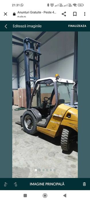 Stivuitor marca manitou 3 tone Suceava • OLX.ro
