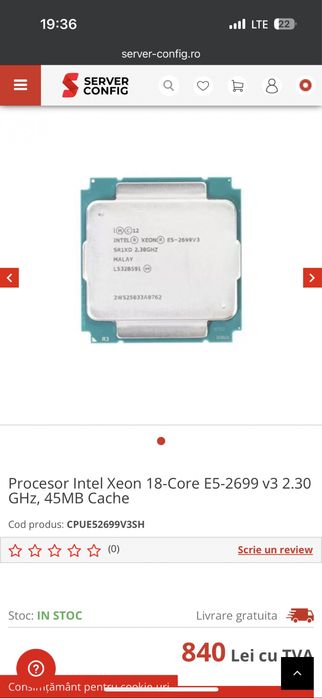 Kit Placa de baza x99 machinist X99 D8 Max si 2 procesoare 2699v3 Iasi • OLX.ro