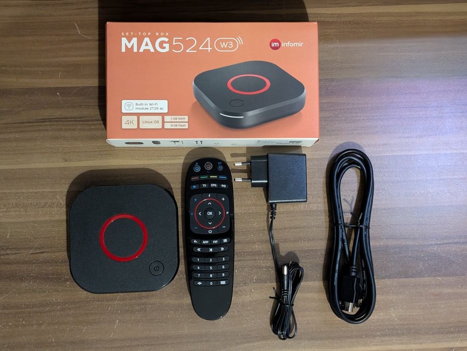 TV приемник Infomir MAG524w3 гр. Бургас Меден рудник - зона В • OLX.bg