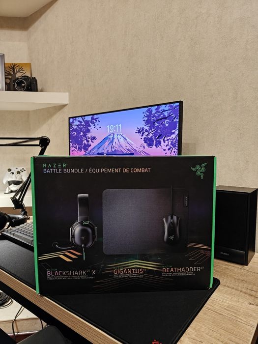 Razer Battle Bundle (Deathadder V2/Blackshark V2 X/Gigantus V2): 799 ...
